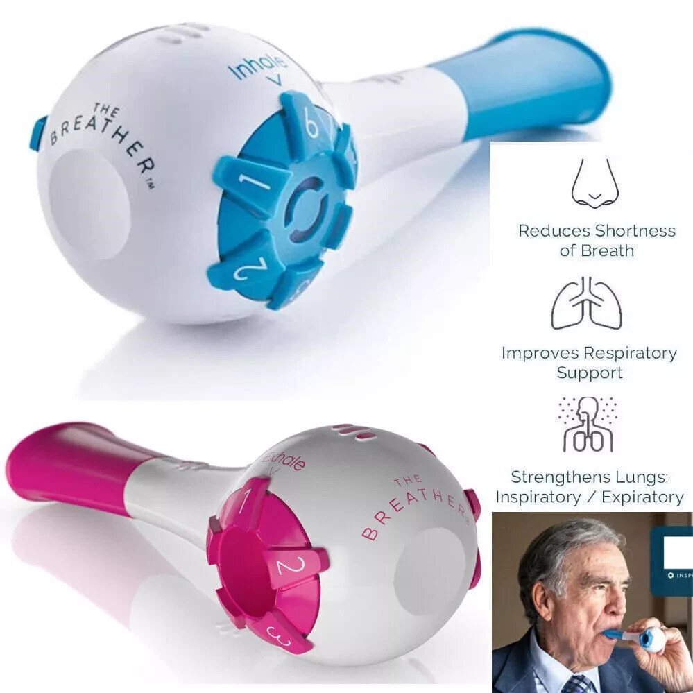 The Breather-Natural Breathing Lung Recovery Exerciser-Trainer Safe ...