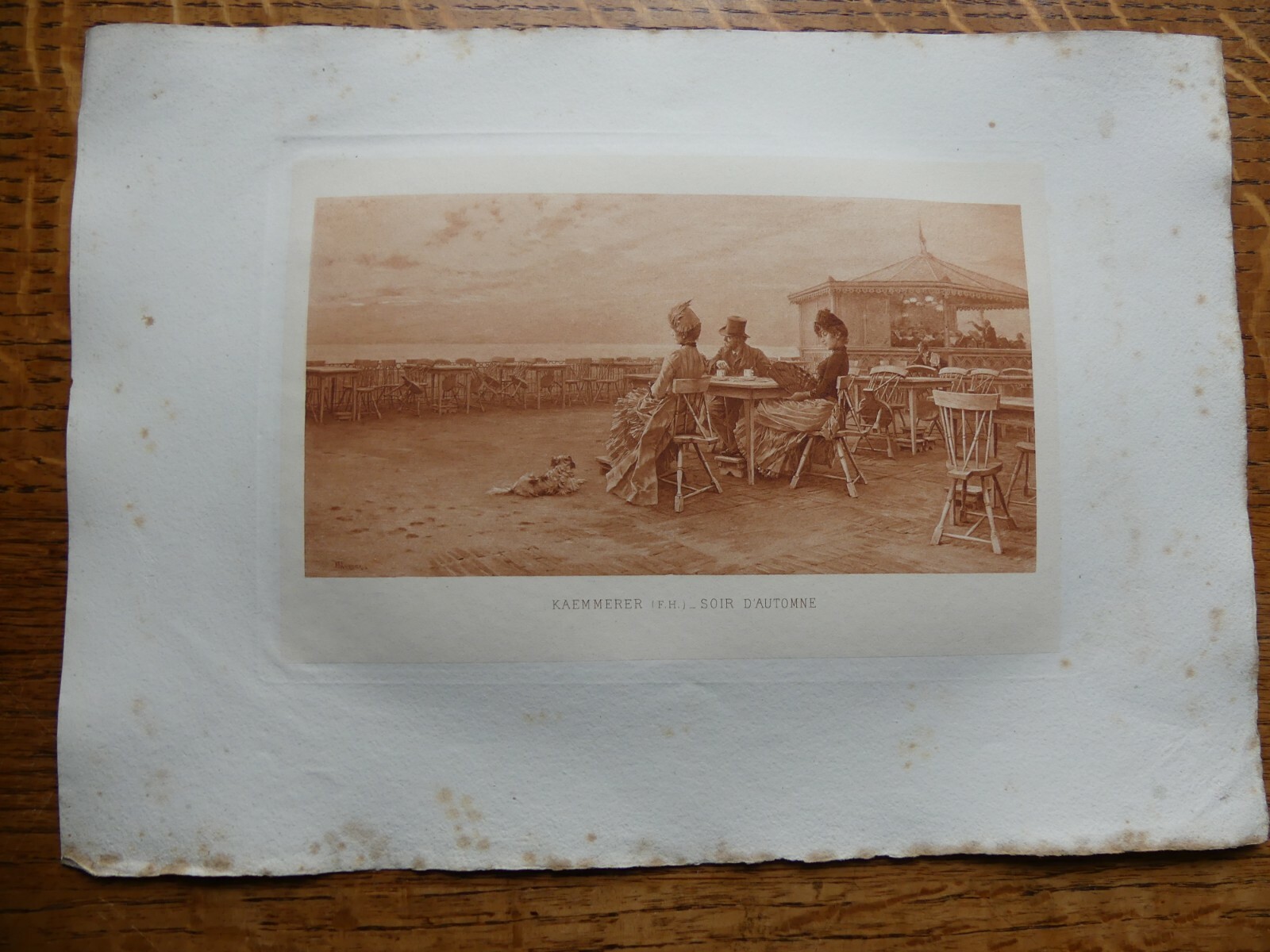 Frederick Hendrick Kaemmerer- Soir D'Automne Circa 1885 Antique ...