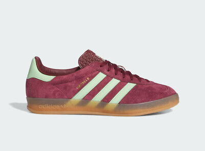 Adidas Gazelle Indoor Shoes Shadow Red / Semi Green Spark Adidas Gazelle Indoor Shoes Shadow Red / Semi Green Spark