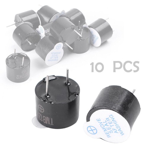 10PCS 5V Active Buzzer Magnetic Long Continous Beep Tone Alarm Ringer ...