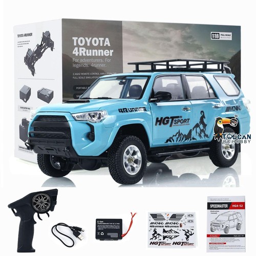 HG 1/18 TOYOTA 4Runner RC Off-road Vehicles 4x4 Remote Control Crawler ...