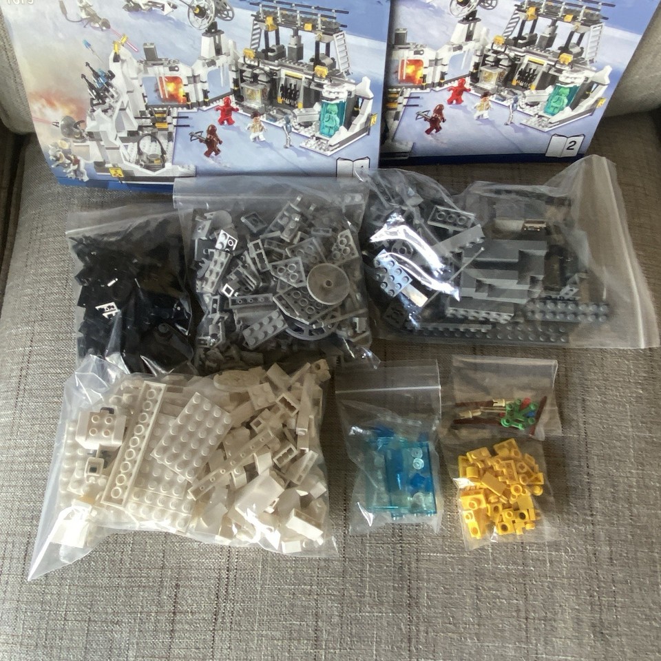 LEGO Star Wars 7879 Hoth Echo Base Complete Build + Manuals NO MINIFIGS ...