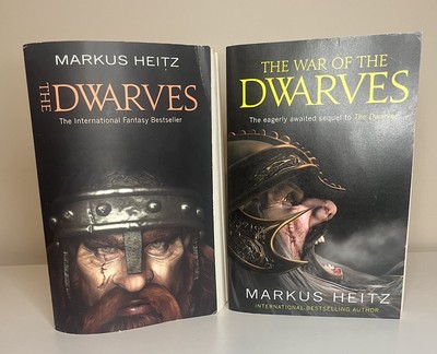 Markus Heitz The Dwarves Lot of 2 Books Fantasy Series Paperback Good ...