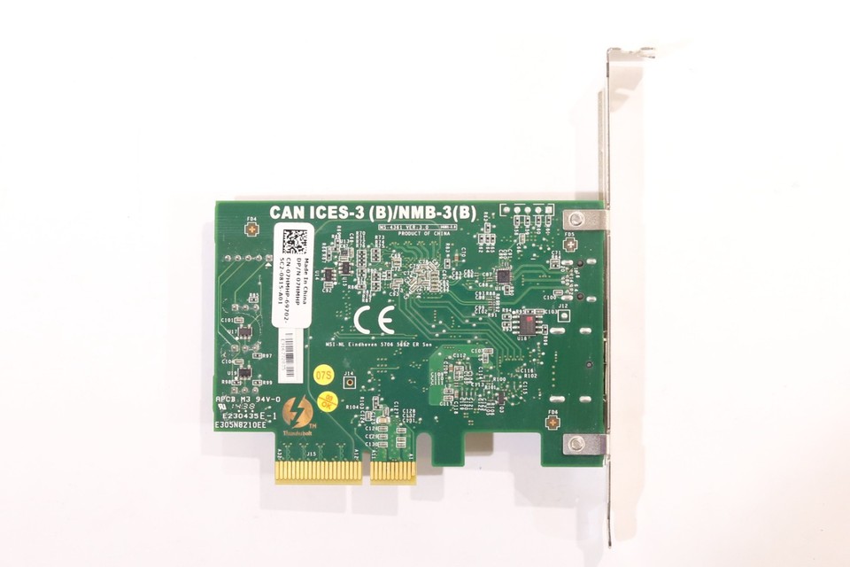 Dell Thunderbolt 2 / Mini Display-Port PCI-Express Card Dell P/N ...