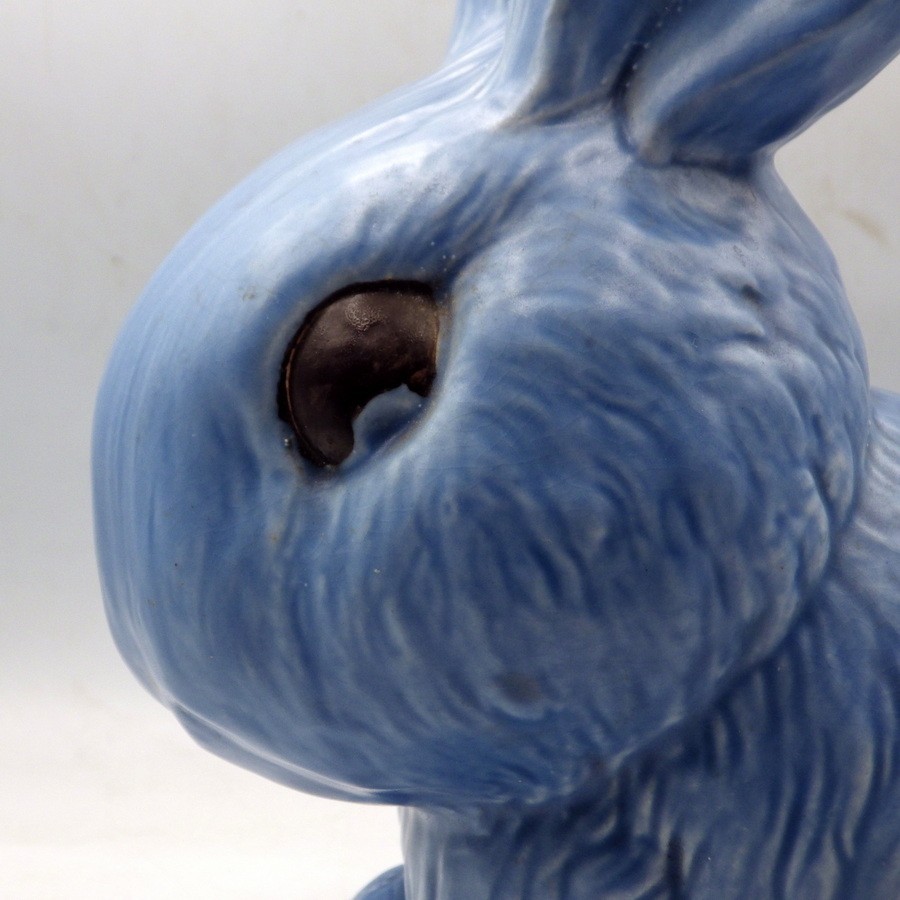 SYLVAC 1028 Large Blue Pottery Bunny SNUB NOSE RABBIT | eBay UK