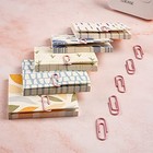 97 PCS Office Supplies for Women, Paper Clips, Binder Clips and Push ...