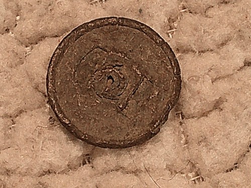 Antique Metal Button (From Dig) | eBay