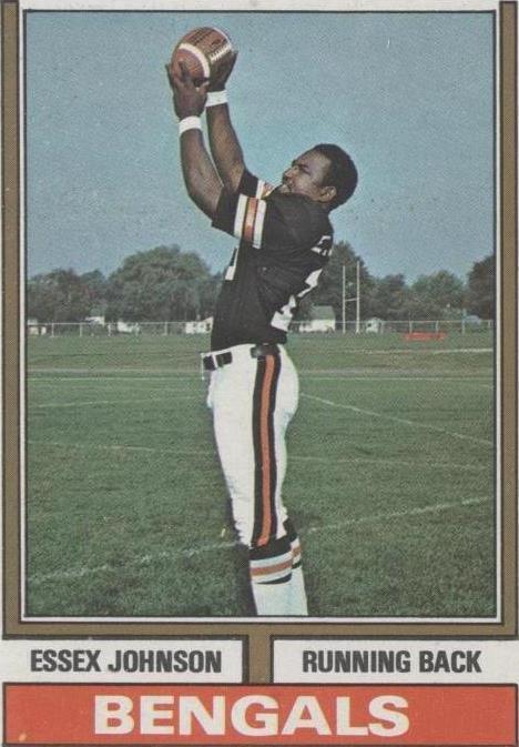 1974 Topps Parker Brothers Pro Draft - Essex Johnson #35 1972 Stats on ...