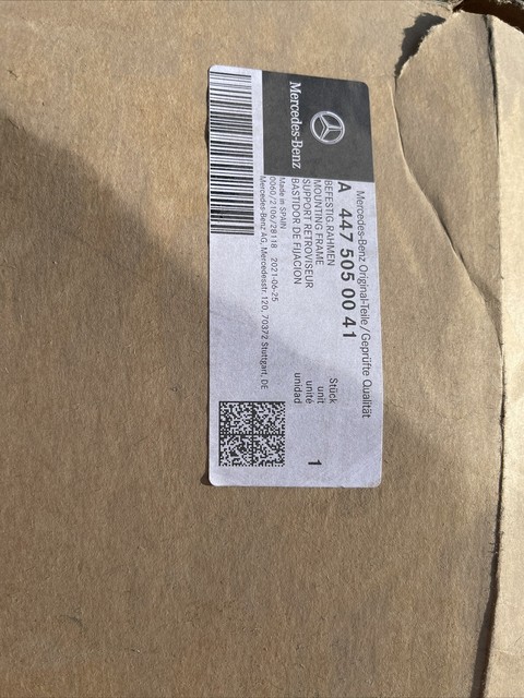 OEM MERCEDES VITO W447 Radiator Mounting Frame A4475050041 Genuine for ...