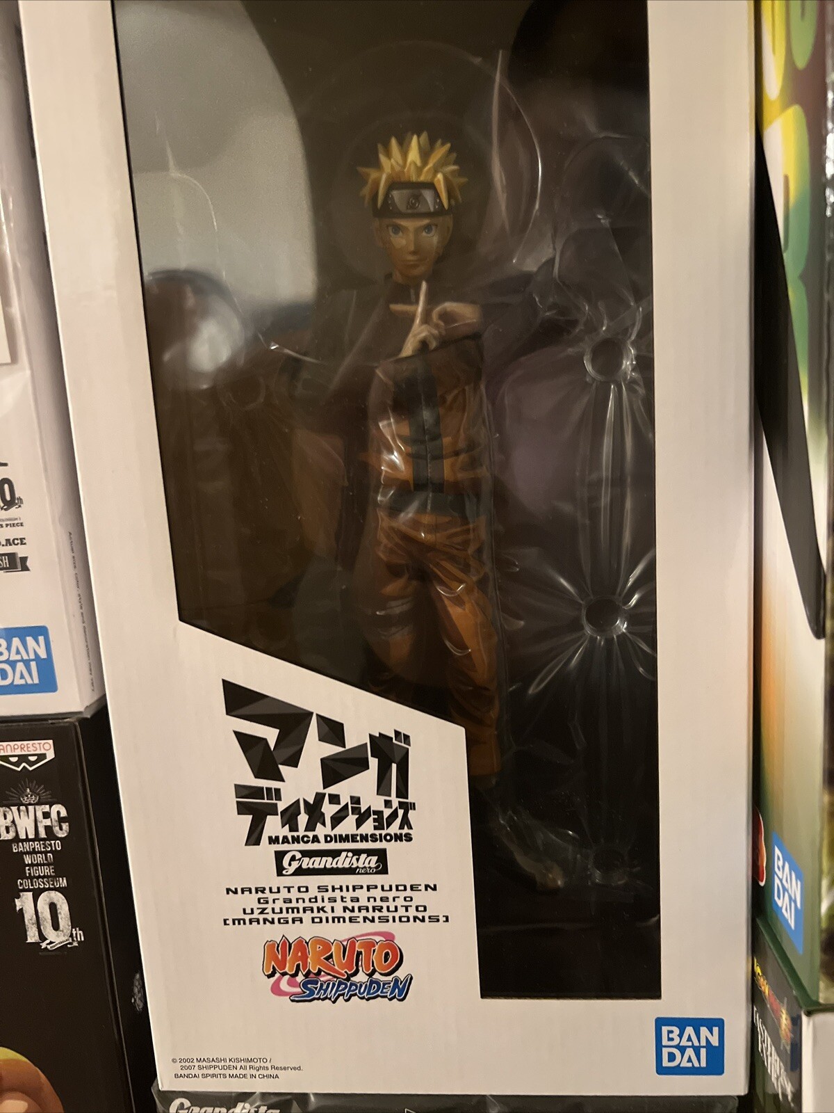 Naruto Uzumaki Manga Dimensions Naruto Shippuden Grandista Nero Figure ...