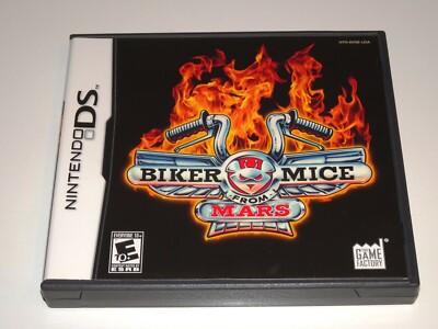 BIKER MICE FROM MARS 🔥 (Nintendo DS) 3DS CIB 100% COMPLETE MINTY 🔥 MEGA ...