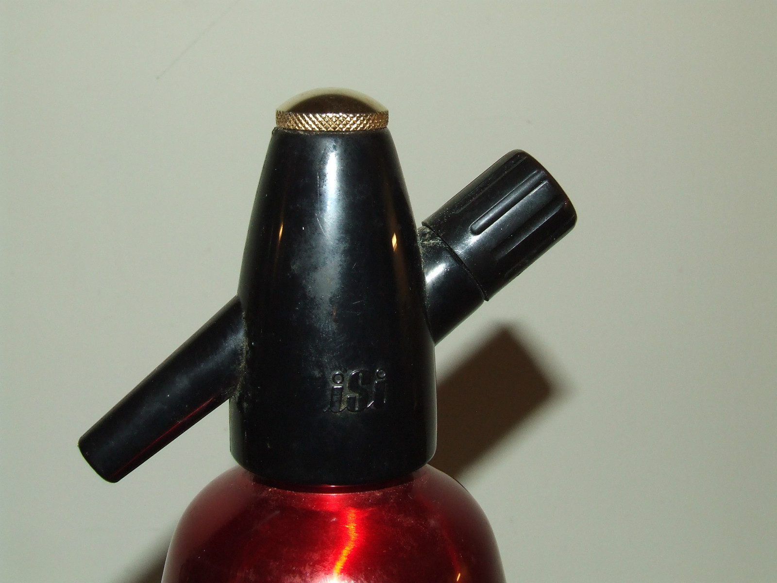 Vintage ISI Austria Classic Soda Siphon Bar Seltzer Bottle -Brushed Red ...