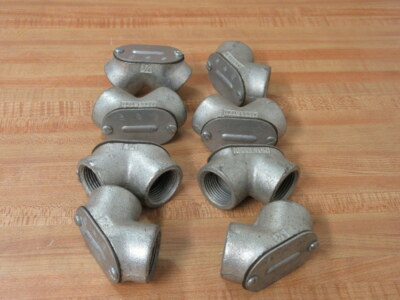 Appleton FF-075 3/4" 90° Corner Elbow FF075 (Pack of 8) | eBay