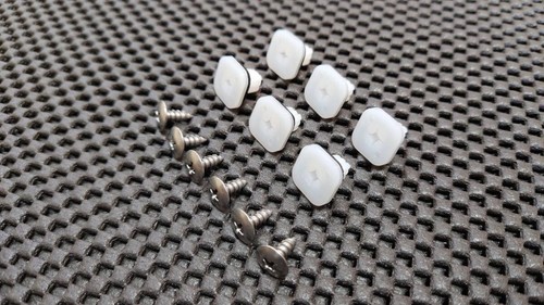 TOYOTA AE86 Front Windshield Glass Side Molding Grommets and Screws ...