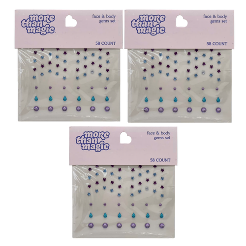 More Than Magic Face & Body Gems Set 58 ct - Pack of 3 | eBay