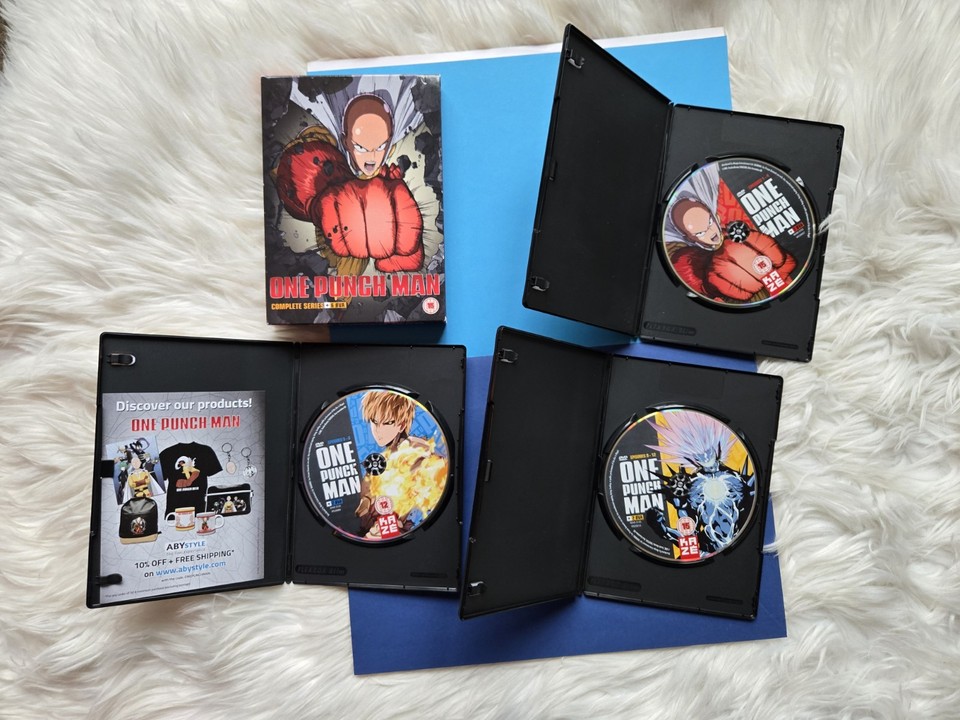 One Punch Man - Season One Collection + 6 OVAs (DVD, 2017) - Anime ...