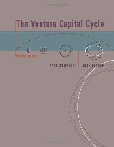 THE VENTURE CAPITAL CYCLE By Paul Gompers & Josh Lerner - Hardcover ...