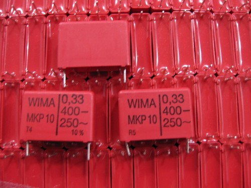 1x WIMA Polyester Capacitors MKP10 0.33uF 400VDC 250VAC | eBay