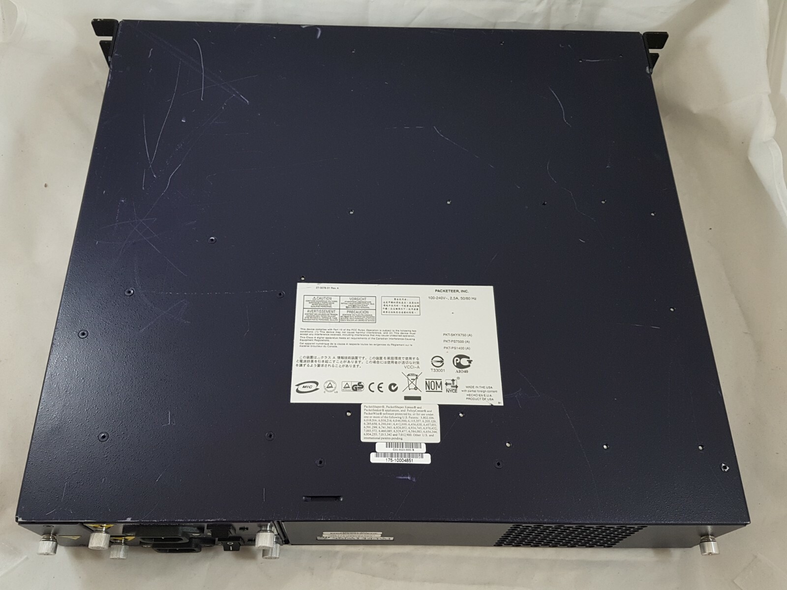 Packeteer PacketShaper 7500 Network Monitoring Device PS7500 | eBay