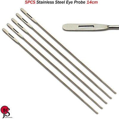 Stainless Steel Probe With Eye Malleable Ophthalmic Probes Surgical ...