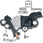 New Bosch OEM Alternator Voltage Regulator 1986AE0052, F00M346135, W080 ...