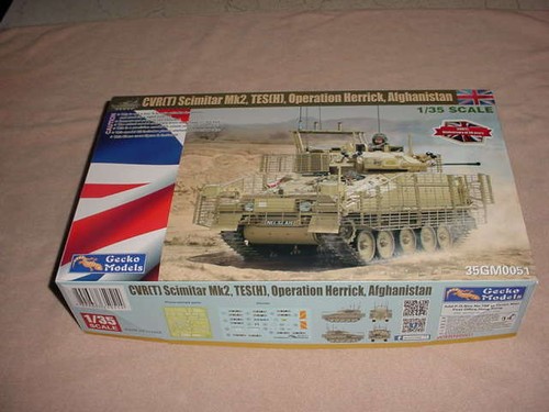 Gecko Models ,1/35 , CVR(T) Scimitar Mk2, TES(H), Operation Herrick ...
