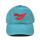Wildlife Lobster embroidered dad hat, Red lobster embroidered ball cap ...