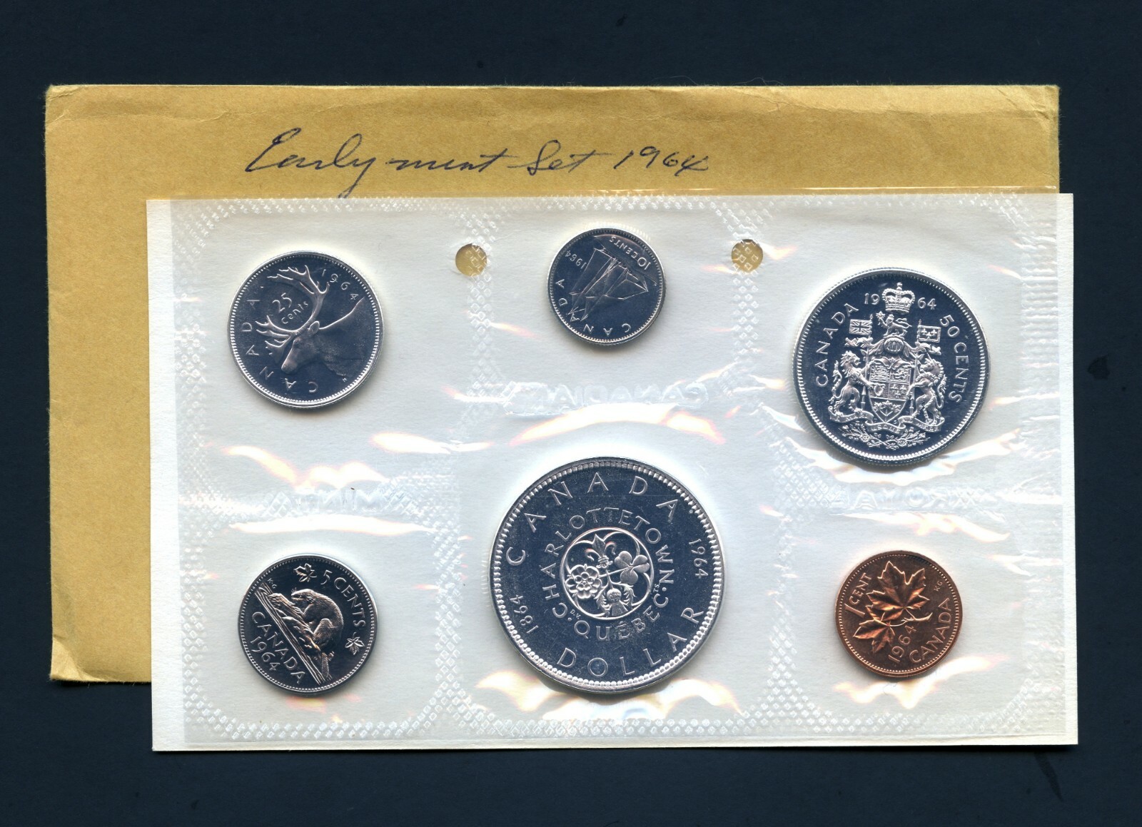 1964 Canada "Proof Like" 6 Coin Mint Set Sealed (1.1 Oz Silver) | eBay