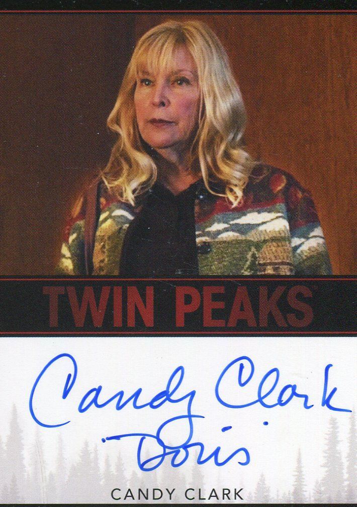 Twin Peaks Candy Clark as Doris Truman Autograph Card Rittenhouse 2018 ...