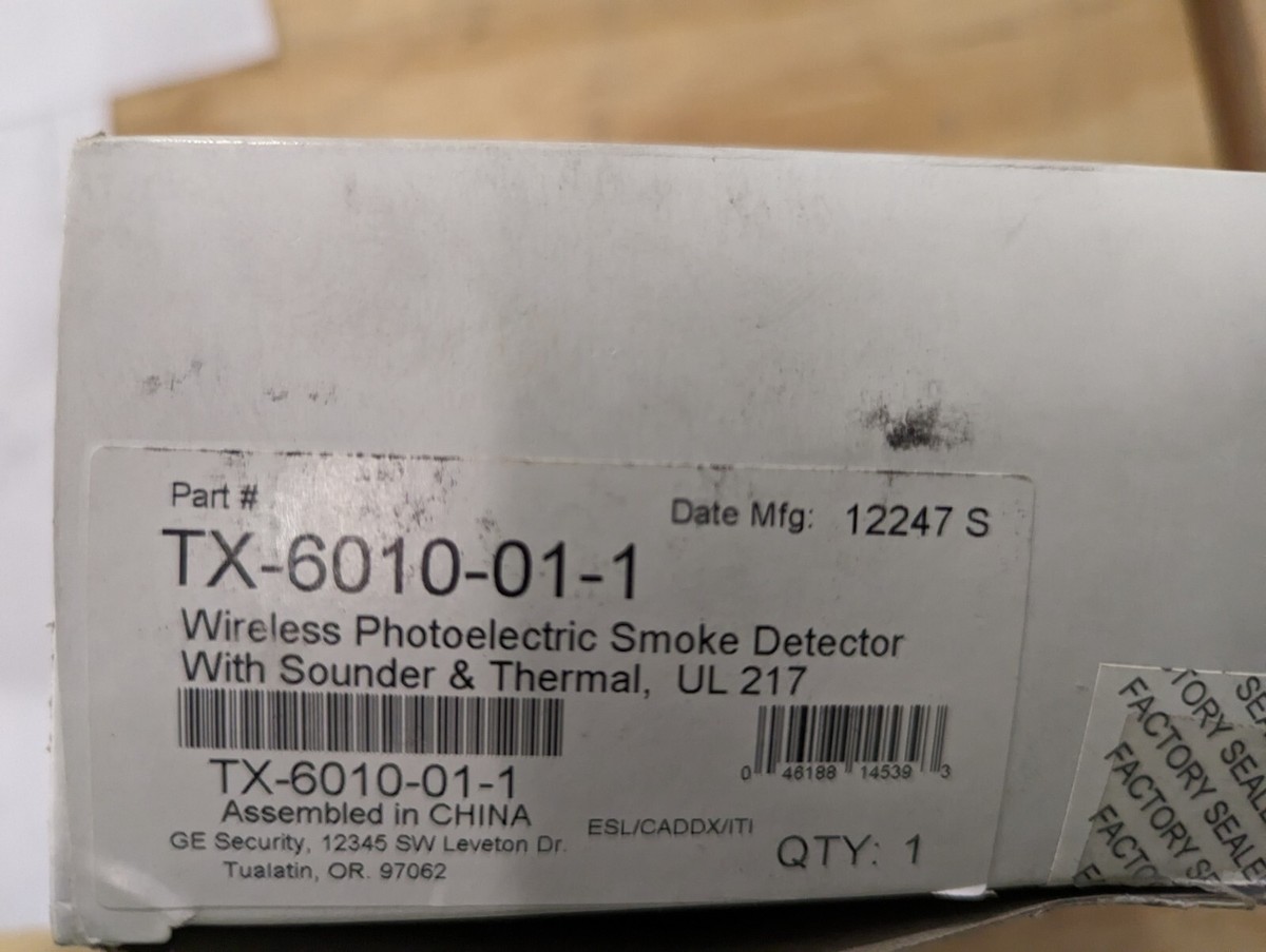 Ge Interlogix Smoke Alarms FIRE ALARMS