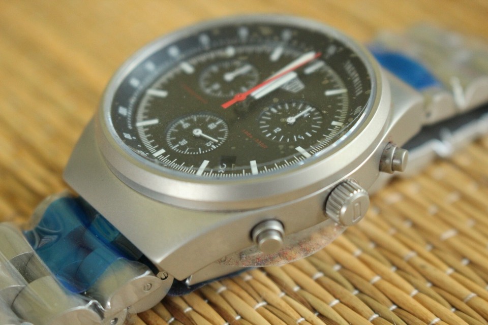 MASERATI BREMBO RACING TEAM CHRONO STAINLESS BLUE DIAL CREW GEAR WATCH ...