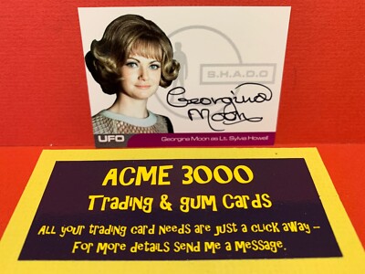 Unstoppable UFO Series 2 GEORGINA MOON Lt.Sylvia Howell Autograph Card ...