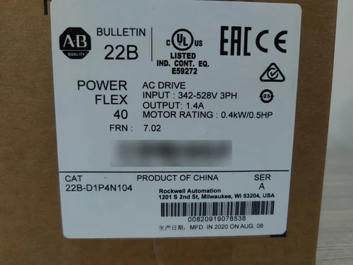 New Allen Bradley 22B-D1P4N104 PowerFlex 40 AC Drive AB 22BD1P4N104 | eBay
