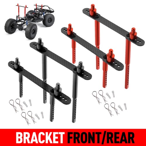 Front Rear Body Post Set Shell Bracket for 1:10 RC Car Axial SCX10II ...