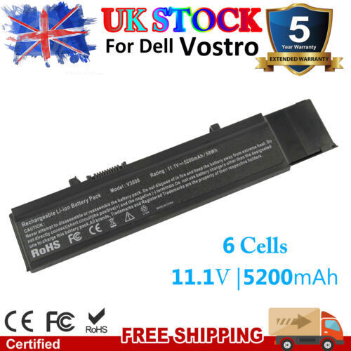 Battery for Dell Vostro 3400 3500 3700 V3400 V3500 V3700 7FJ92 4JK6R ...