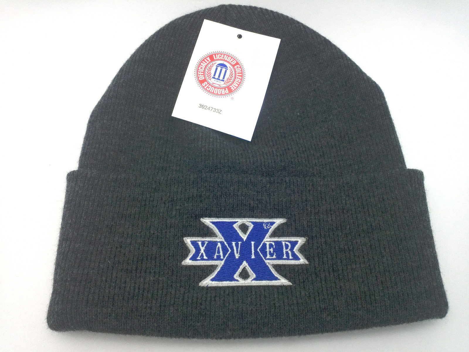 Xavier University Hat Dark Grey Cuffed Knit hat | eBay