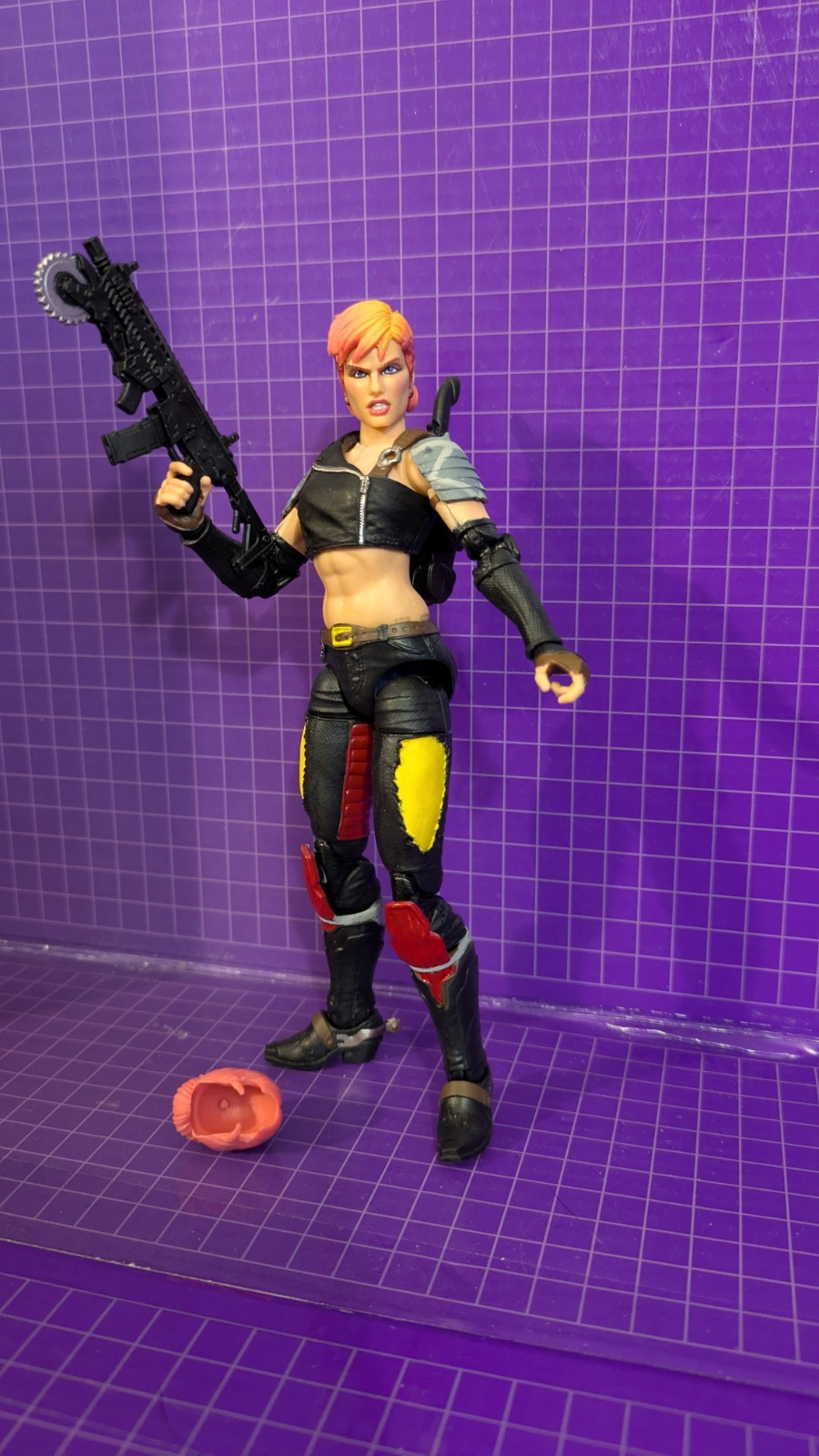 G.I. Joe Classified Python Patrol Zarana - dreadnoks - custom painted ...