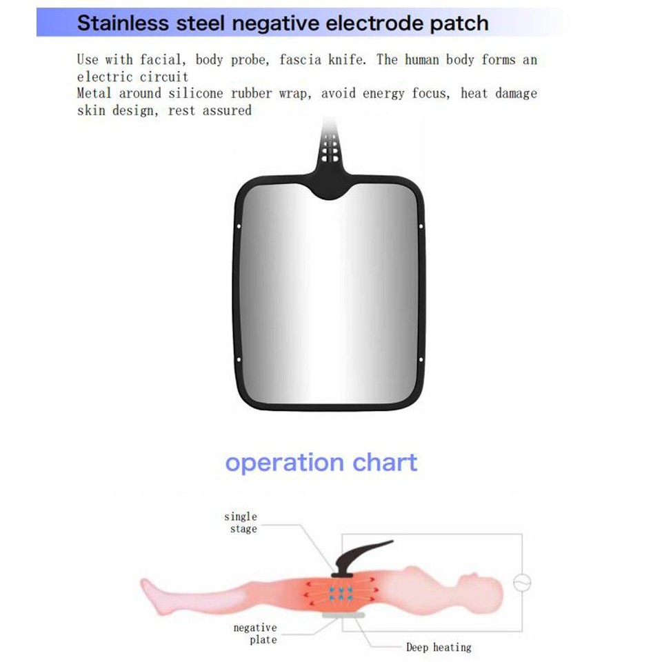 3-in-1 448KHz Tecar Deep Pain Relief Physical Therapy RF RET CET Beauty ...