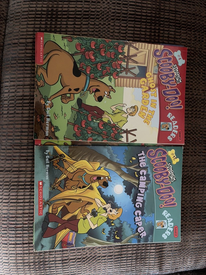 Lot of 7 SCOOBY-DOO Level 2 Readers Scholastic CARTOON NETWORK | eBay UK