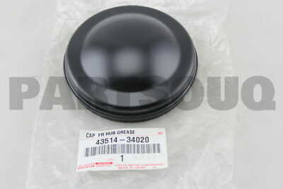 4351434020 Genuine Toyota CAP, FRONT AXLE HUB GREASE, RH/LH 43514-34020 ...