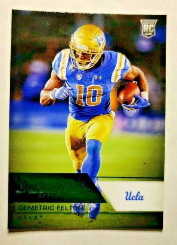 2021 Chronicles Draft Prestige GREEN Demetric Felton Rookie UCLA Bruins ...
