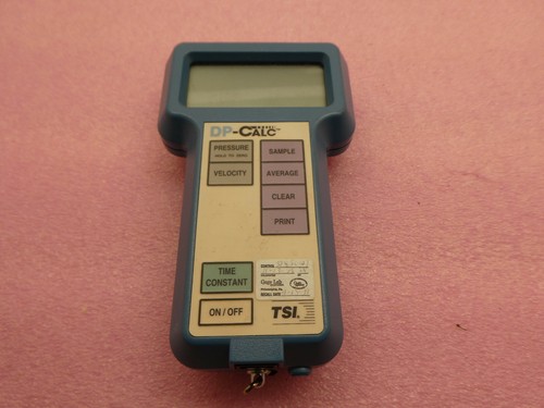 TSI 8702 DP-CALC MICROMANOMETR REV-C | eBay