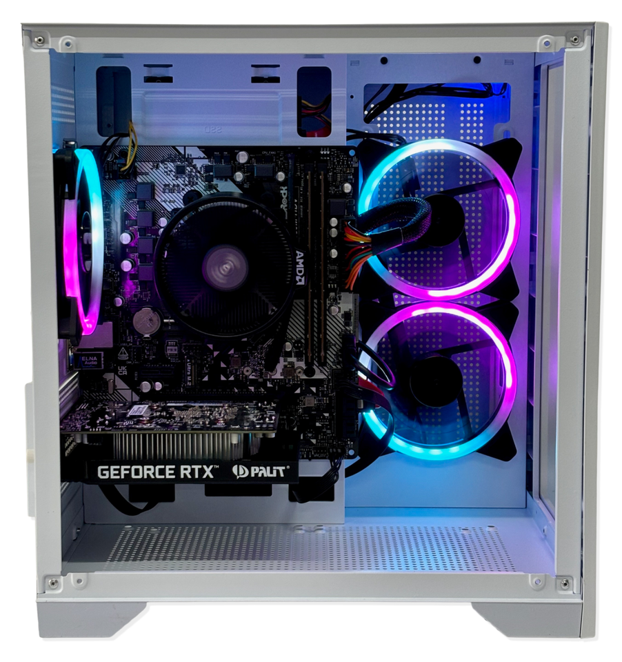 SUPER FAST GAMING PC Ryzen 5 4.2GHz RTX 5060 32GB RAM 512GB SSD 1TB HDD ...