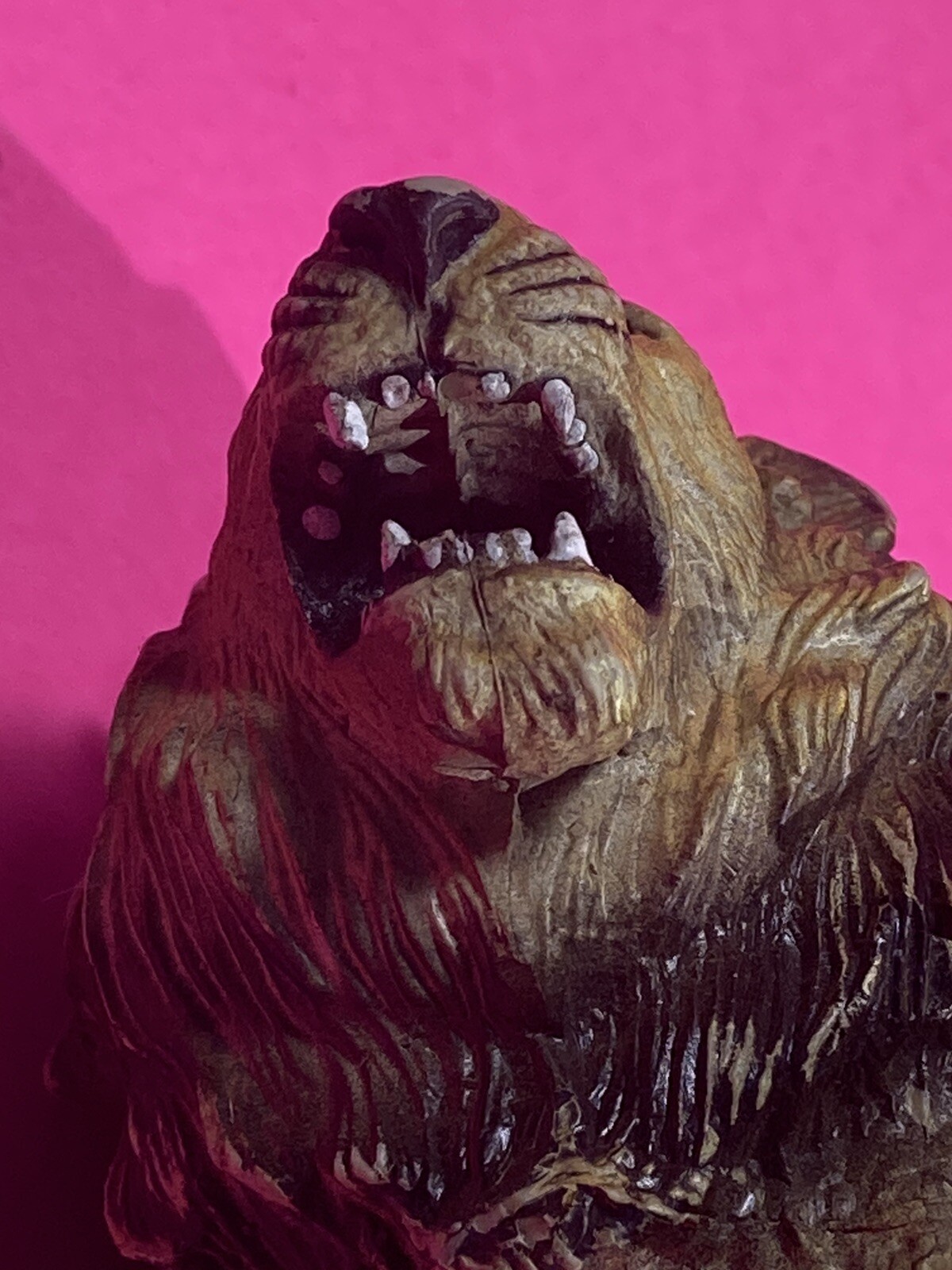 Vintage 9” LION Toy PVC Rubber Figure Animal Distressed Retro Classic ...