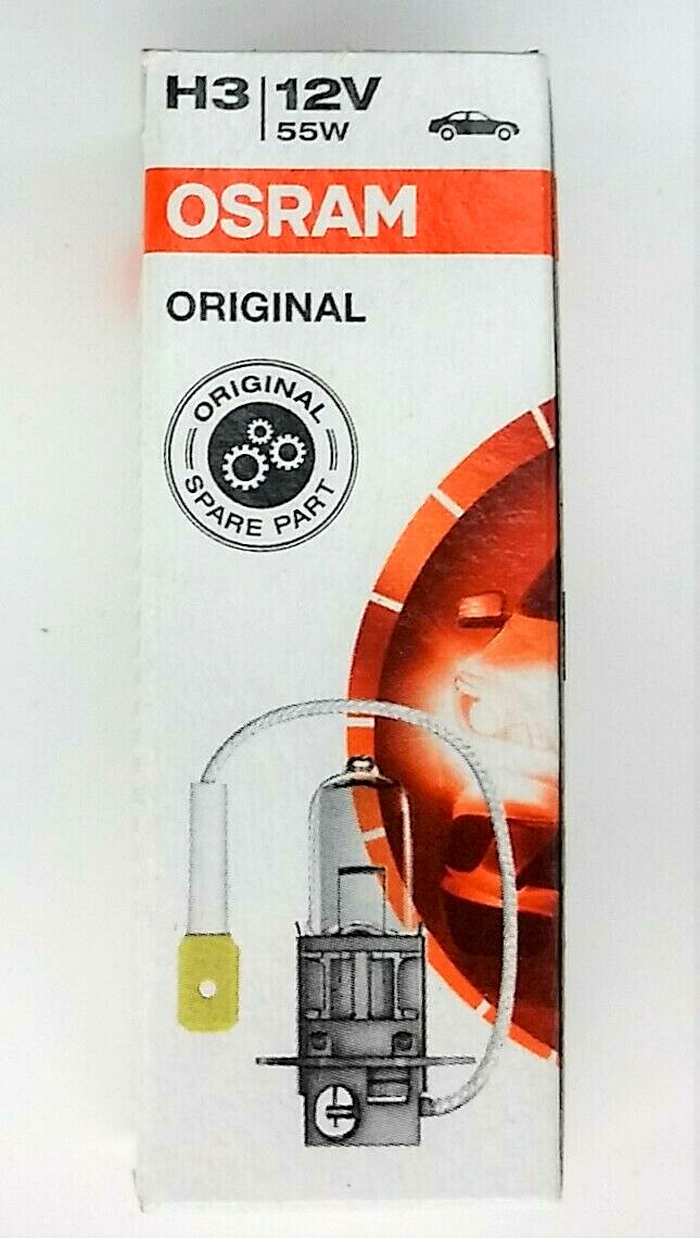 Osram Sylvania 64151 OEM 12V 55W H3 Automotive Headlight Lamp PK22s | eBay