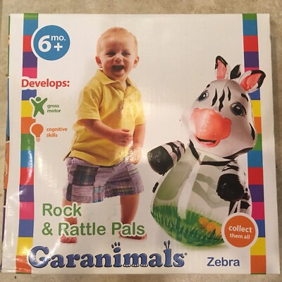 Garanimals Rock & Rattle Pals - Zebra - Gross Motor Development For 6 ...