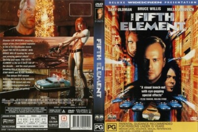 The Fifth Element (DVD, 1997) Bruce Willis, Milla Jovovich, Gary Oldman ...
