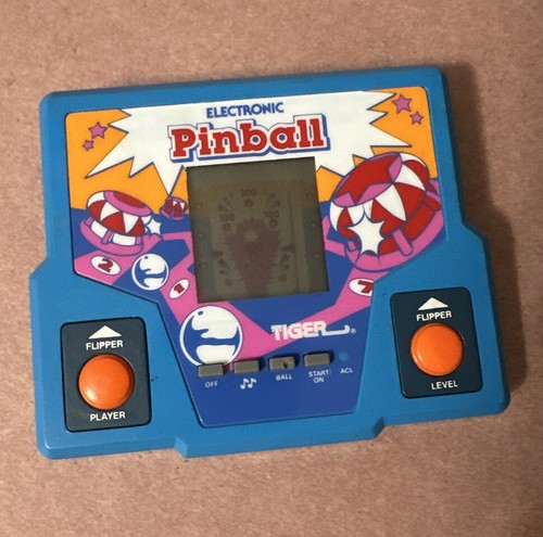 Tiger Electronic Pinball Handheld Video Game 1987 - Tested & Working | eBay