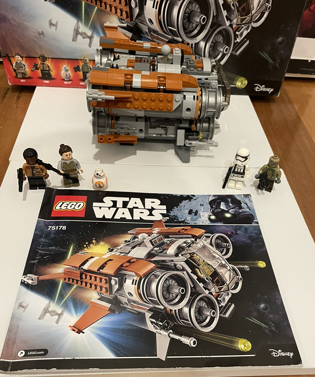 Lego Star Wars (75178) Jakku Quad Jumper 100% Complete - Excellent ...