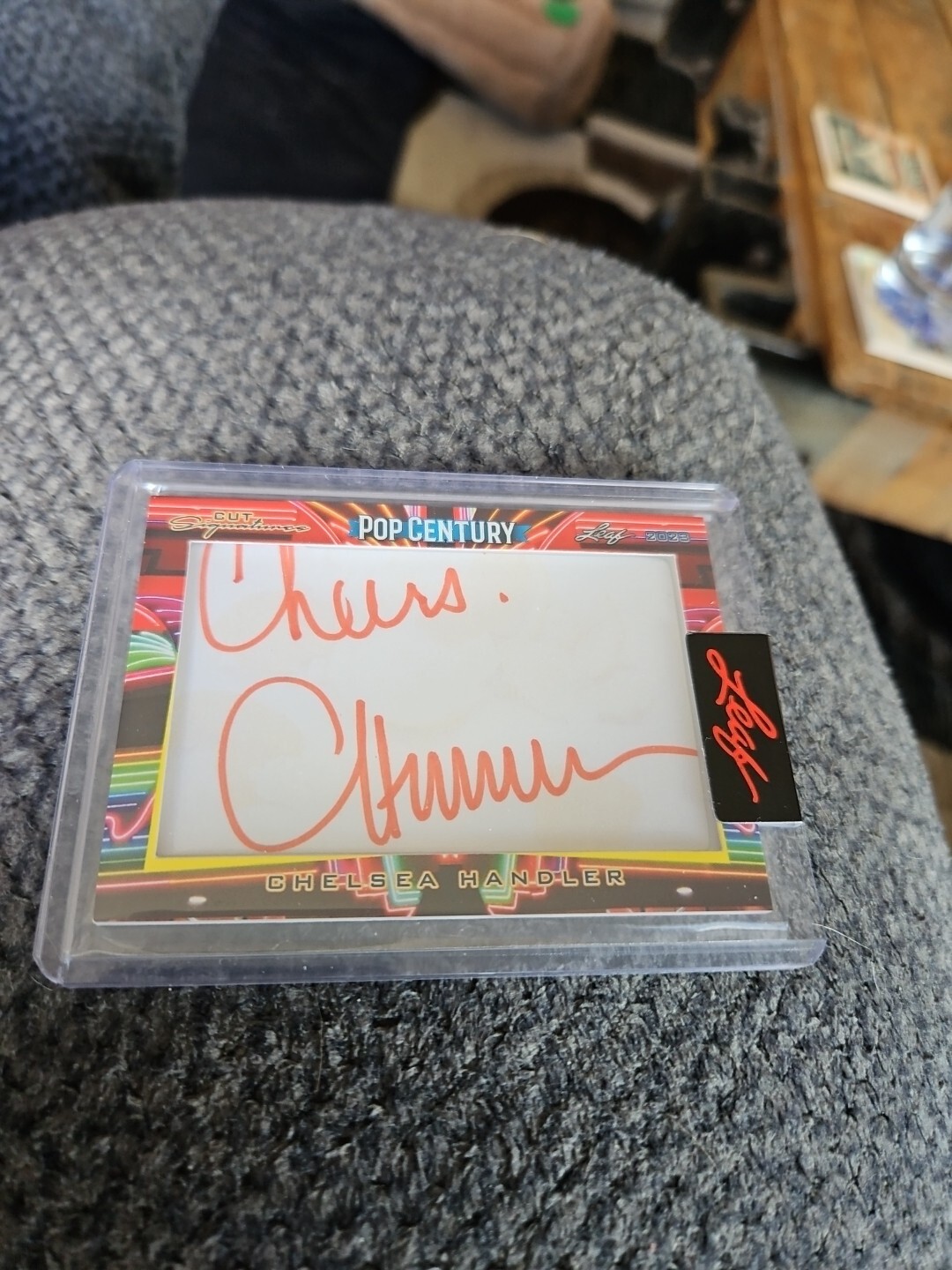 2023 Leaf Pop Century Cut Signatures Chelsea Handler Auto Autograph | eBay